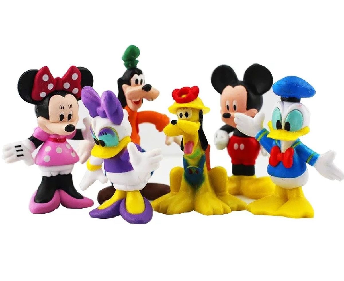6 Bonecos Disney Colecionador | Brinquedo para Bebês Importado Nunca ...