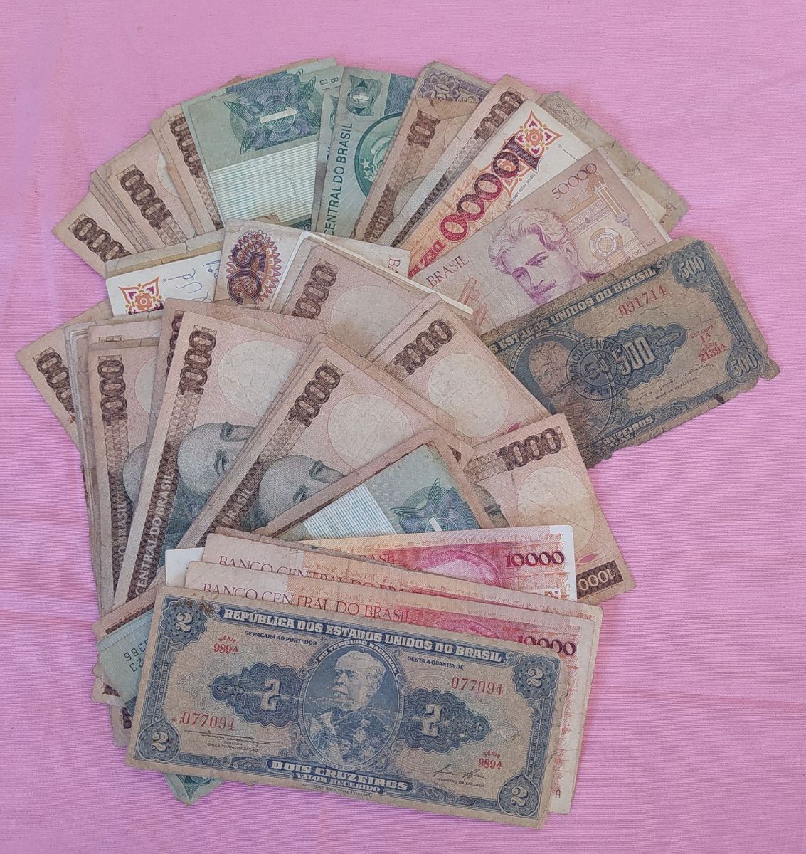 65 Cédulas Antigas | Produto Vintage e Retro Numismática Usado 72298875 ...