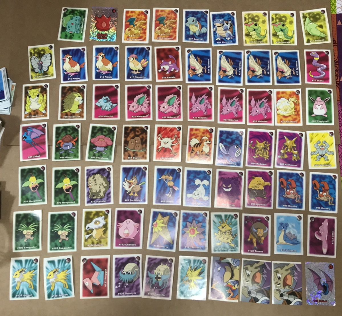 69 Figurinhas do Pokemon | Filme e Série Pokemon Usado 57999120 | enjoei