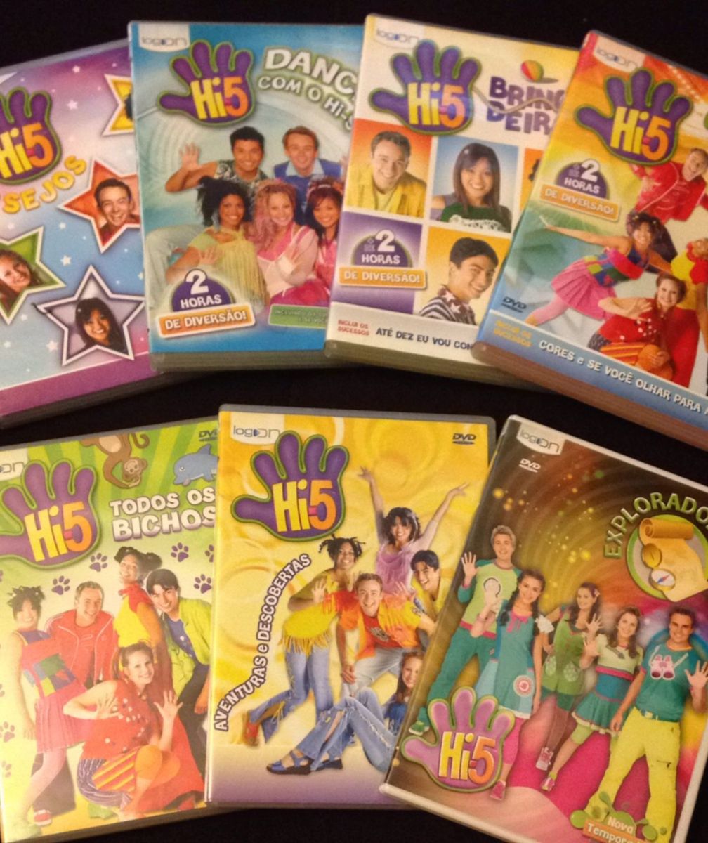 7 Dvds - Hi 5 | Item Infantil Log On Usado 19111812 | enjoei