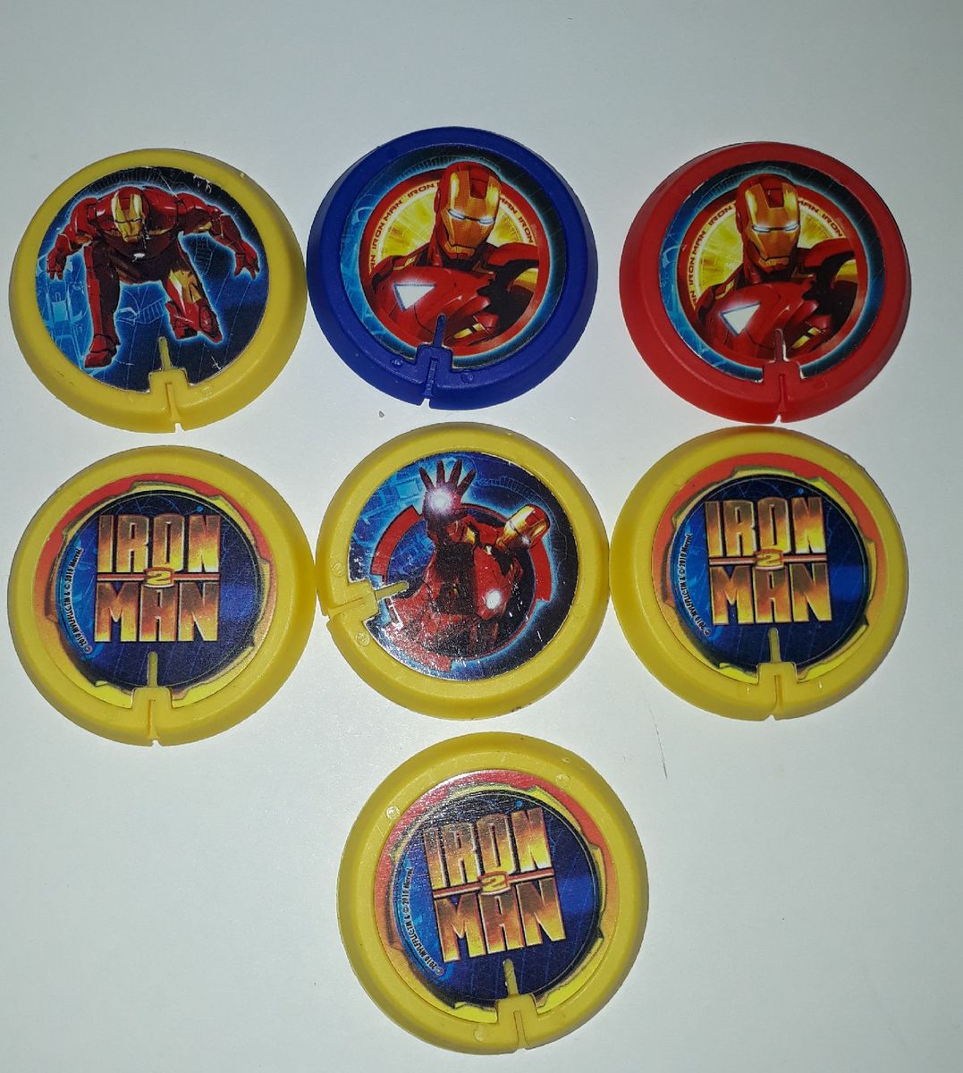 7 Tazo do Cheetos Homem de Ferro | Brinquedo para Bebês Usado 76542307 ...