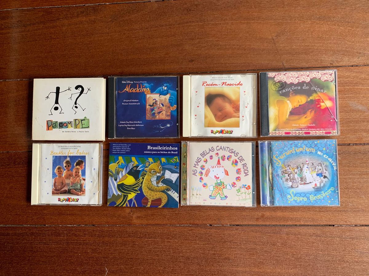 8 Cds Infantis de Música | Item de Música Usado 39122386 | enjoei