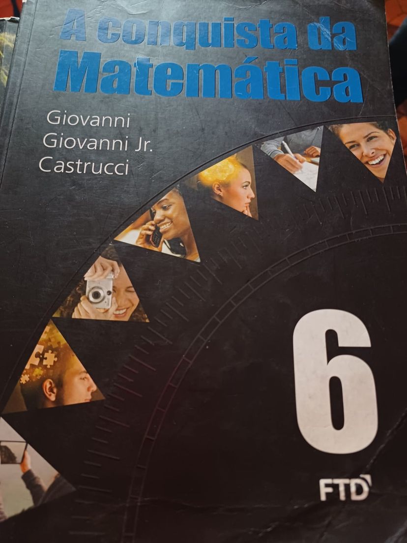 A Conquista da Matemática 6 Ano | Livro Ftd Usado 82198897 | enjoei