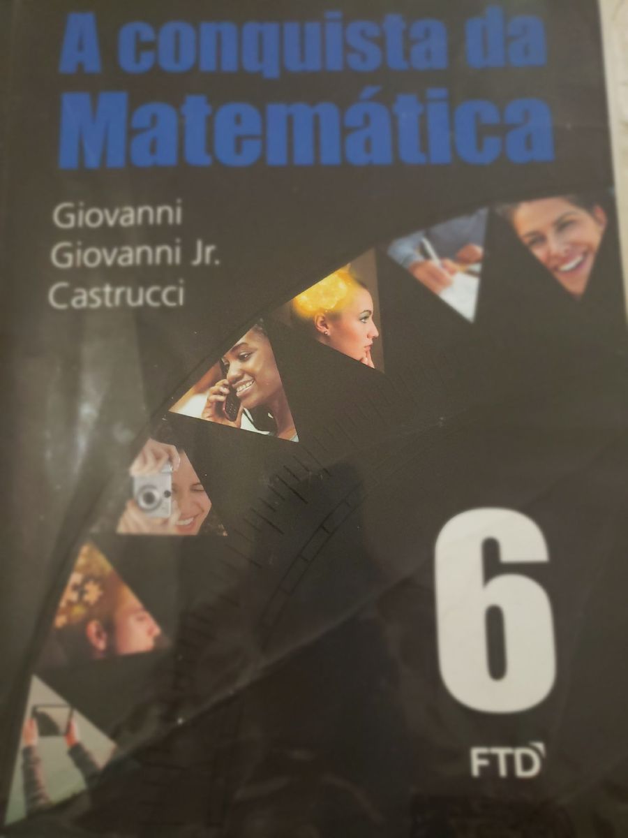 A Conquista da Matemática 6 Ano | Livro A Consquidta Da Matematica 6ano Editora Ftd Usado ...