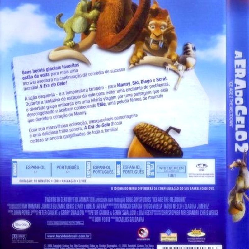 A Era Do Gelo: O Colapso 2006 Dvd