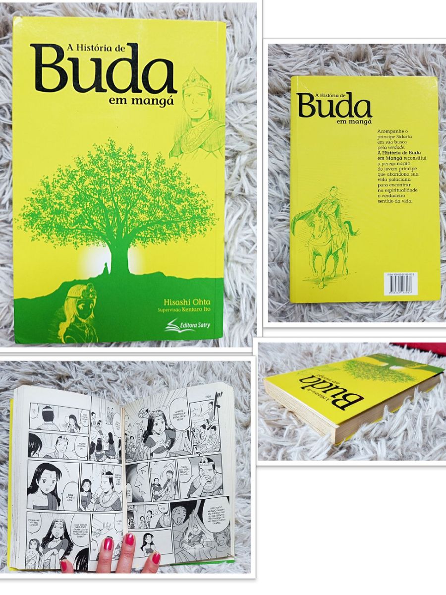 A História de Buda em Mangá | Livro Hisashi Ohta Nunca Usado 60415082 ...
