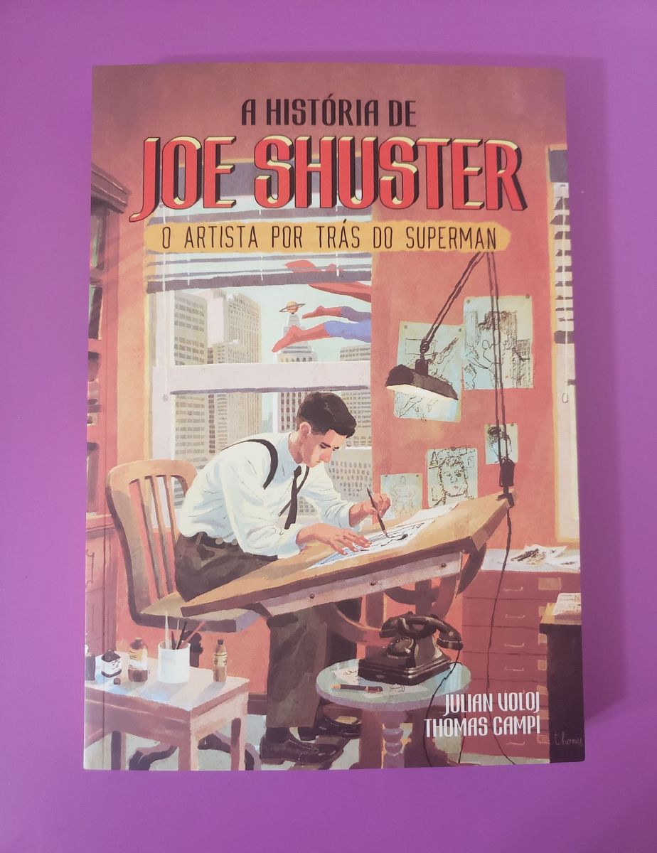 A História de Joe Shuster | Livro Aleph Usado 36476126 | enjoei