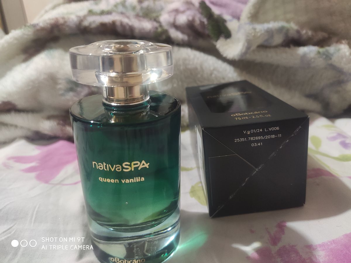A Nativa Spa Queen Vanilla Desodorante Colônia | Perfume Feminino O ...