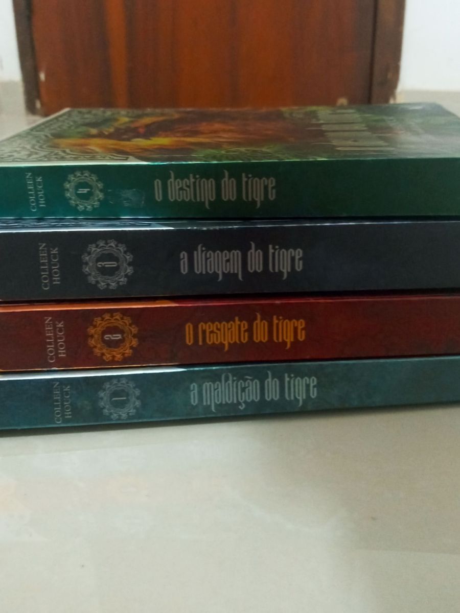 A Saga Do Tigre 4 Livros Livro Arqueiro Usado 53241148 Enjoei