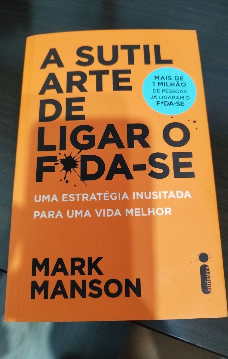 A Sutil Arte de Ligar O F*da-se | Livro Intrínseca Usado 85528375 | enjoei A Sutil Arte de Ligar O F*da-se | Livro Intrínseca Usado 85528375 | enjoei