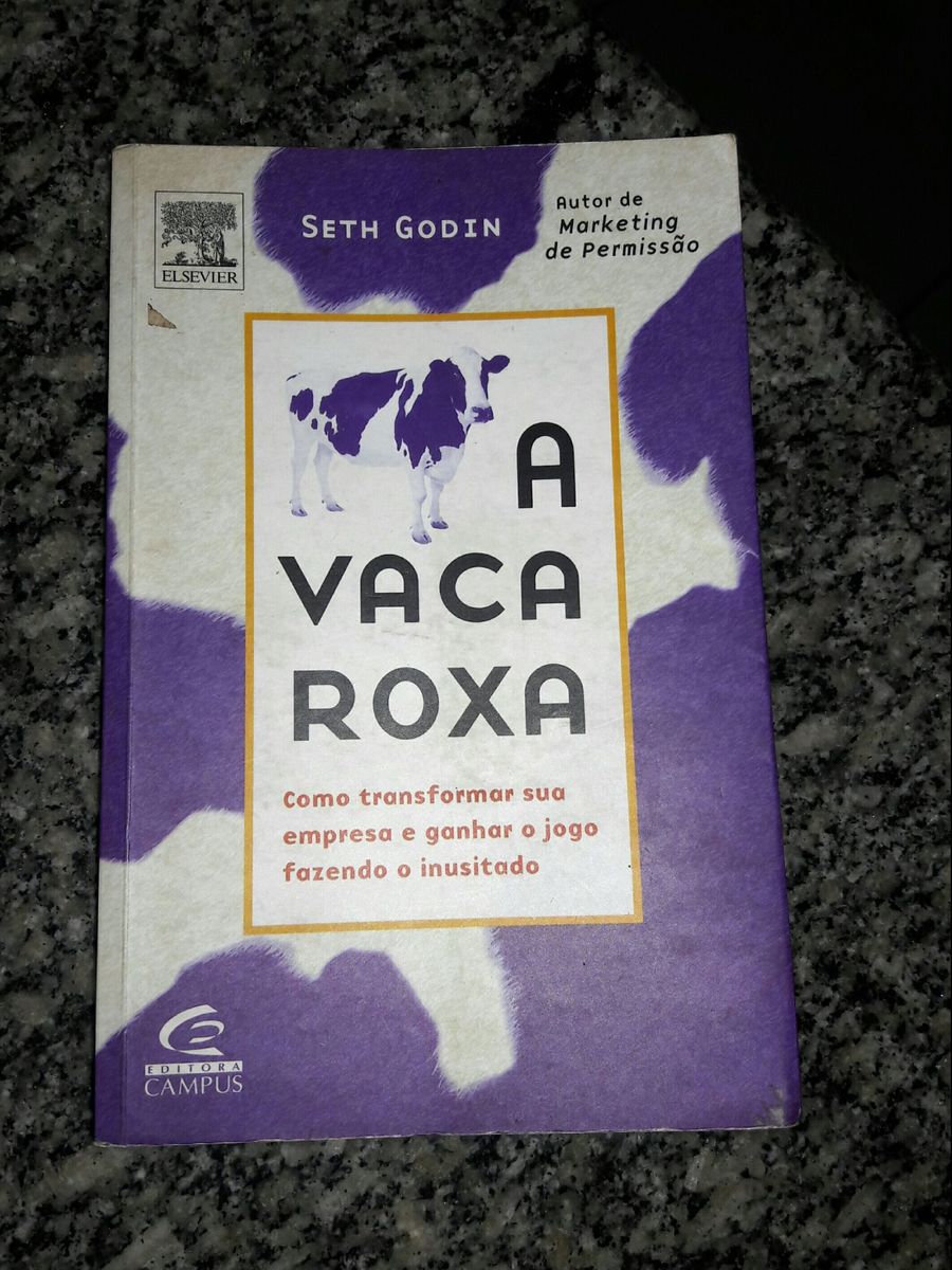 A Vaca Roxa | Livro Seth Godin Usado 21888541 | enjoei