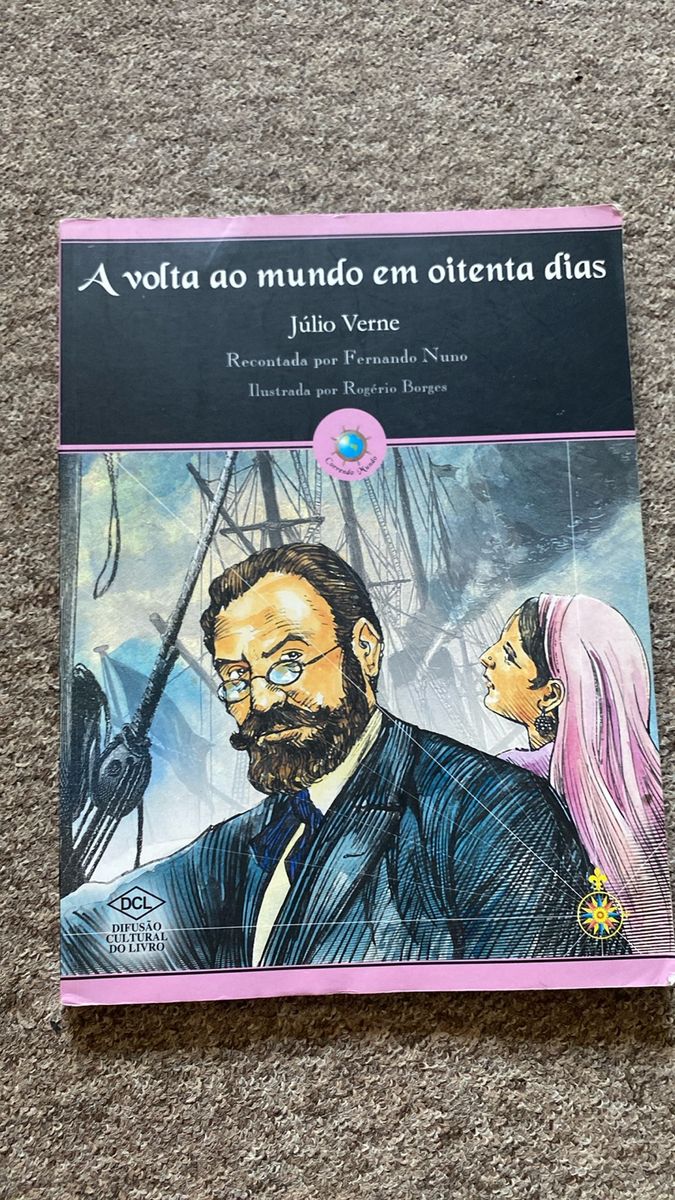 A Volta Ao Mundo em Oitenta Dias | Livro Dcl Usado 97415983 | enjoei A Volta Ao Mundo em Oitenta Dias | Livro Dcl Usado 97415983 | enjoei