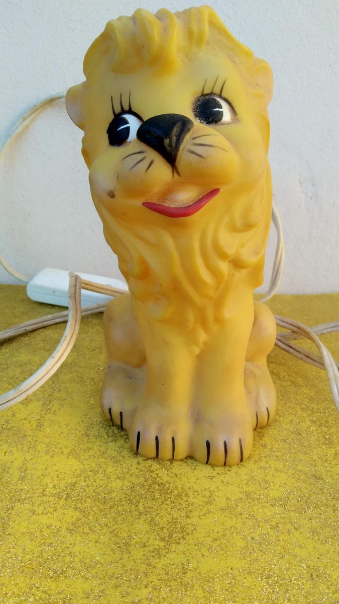 Abajur Antigo Bonec Art Anos 70 | Produto Vintage e Retro Bonec Art ...