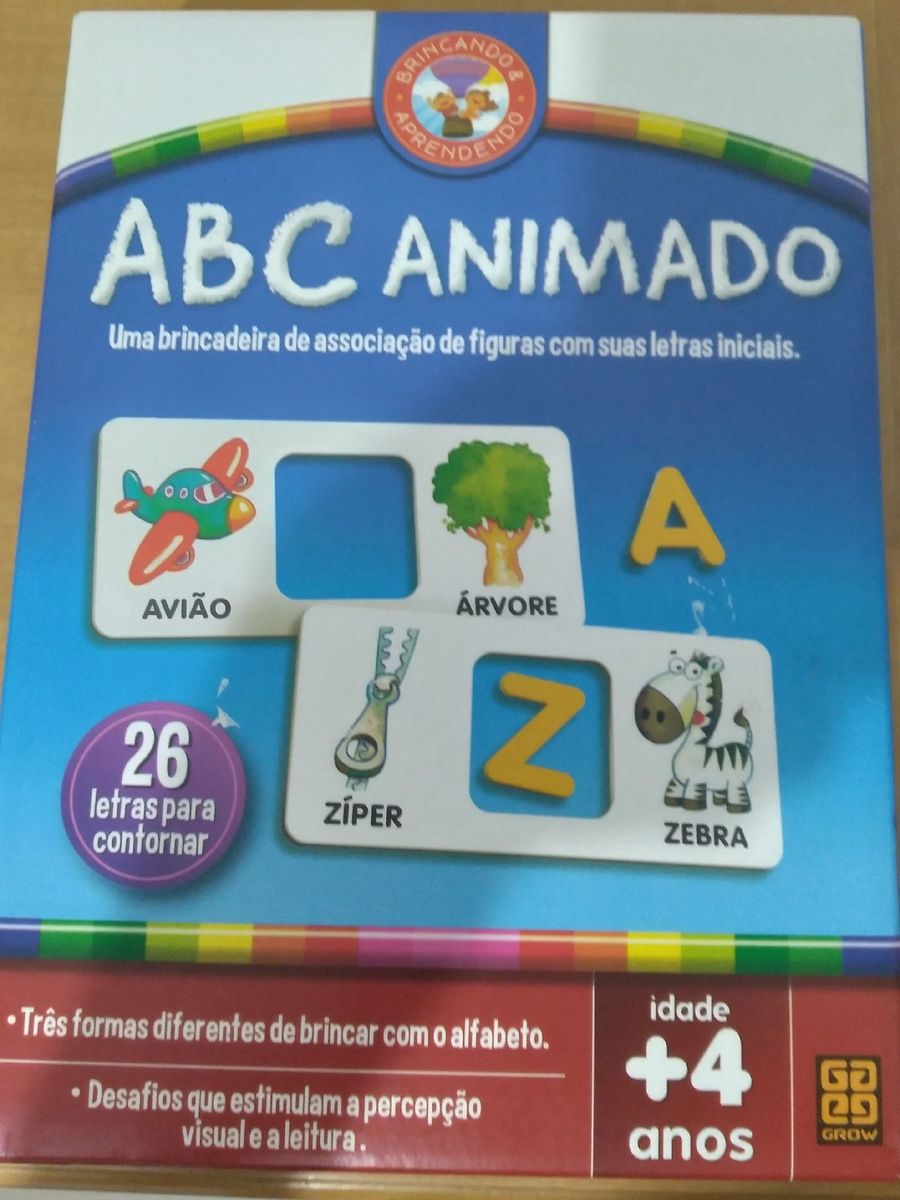 Abc Animado,marca Grow | Brinquedo para Bebês Grow Usado 79185917 | enjoei