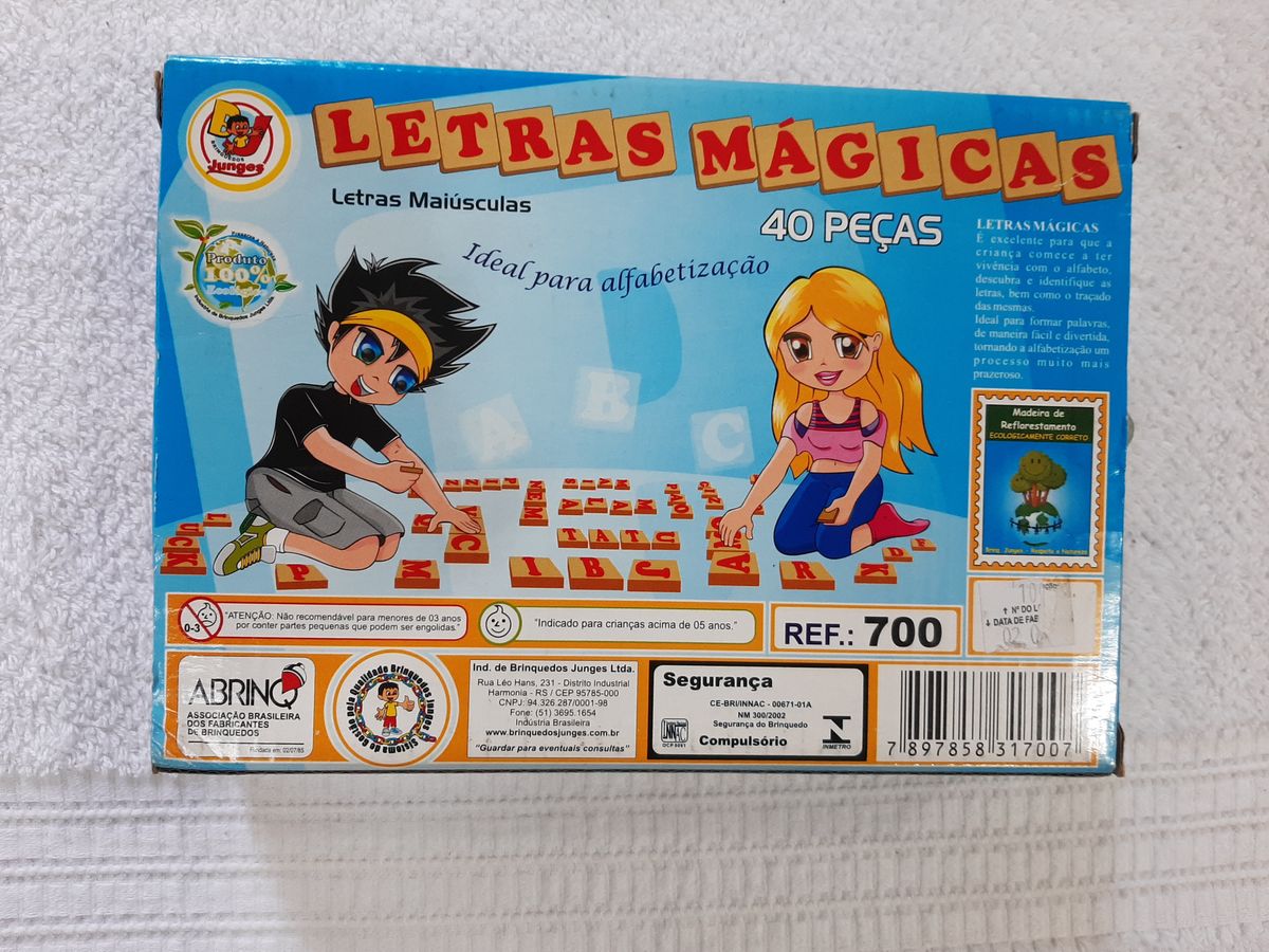 Abc Das Letras Magicas | Brinquedo Junges Usado 85409234 | enjoei
