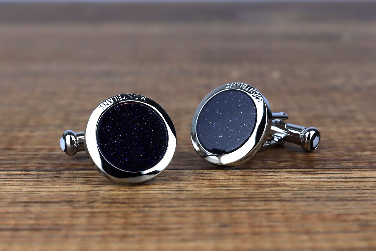 Abotoaduras Montblanc Meisterstuck Mb112906 Kit Estojo e Manual Silver ...