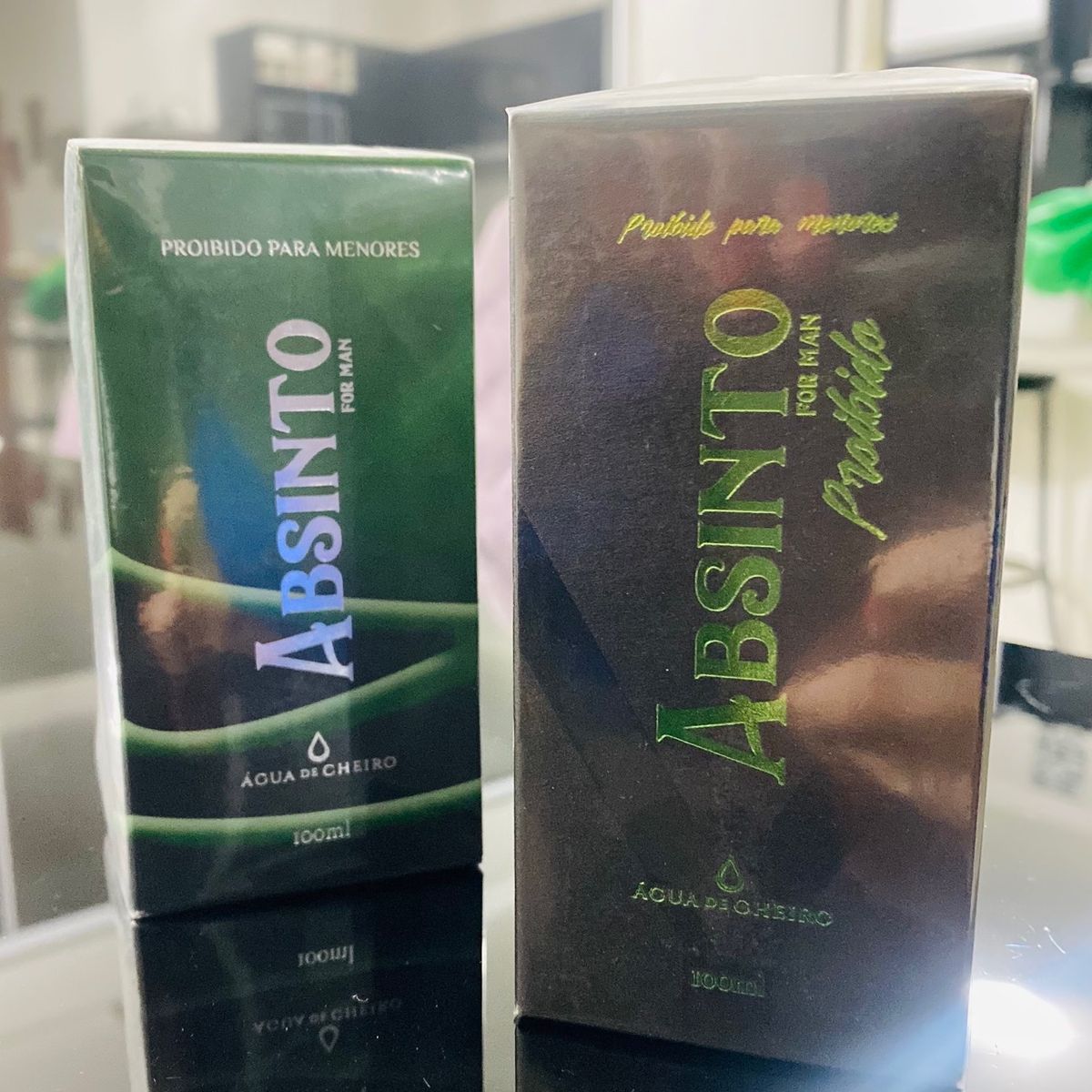 Absinto Proibido e For Man 100ml | Perfume Masculino Nunca Usado ...