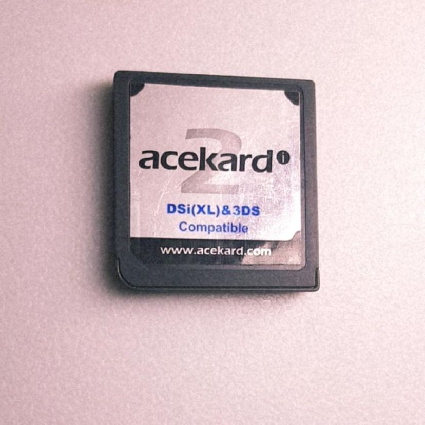 Acekard 2i - Dsi (xl) & 3ds | Acessório p/ Videogame Nintendo Usado ...
