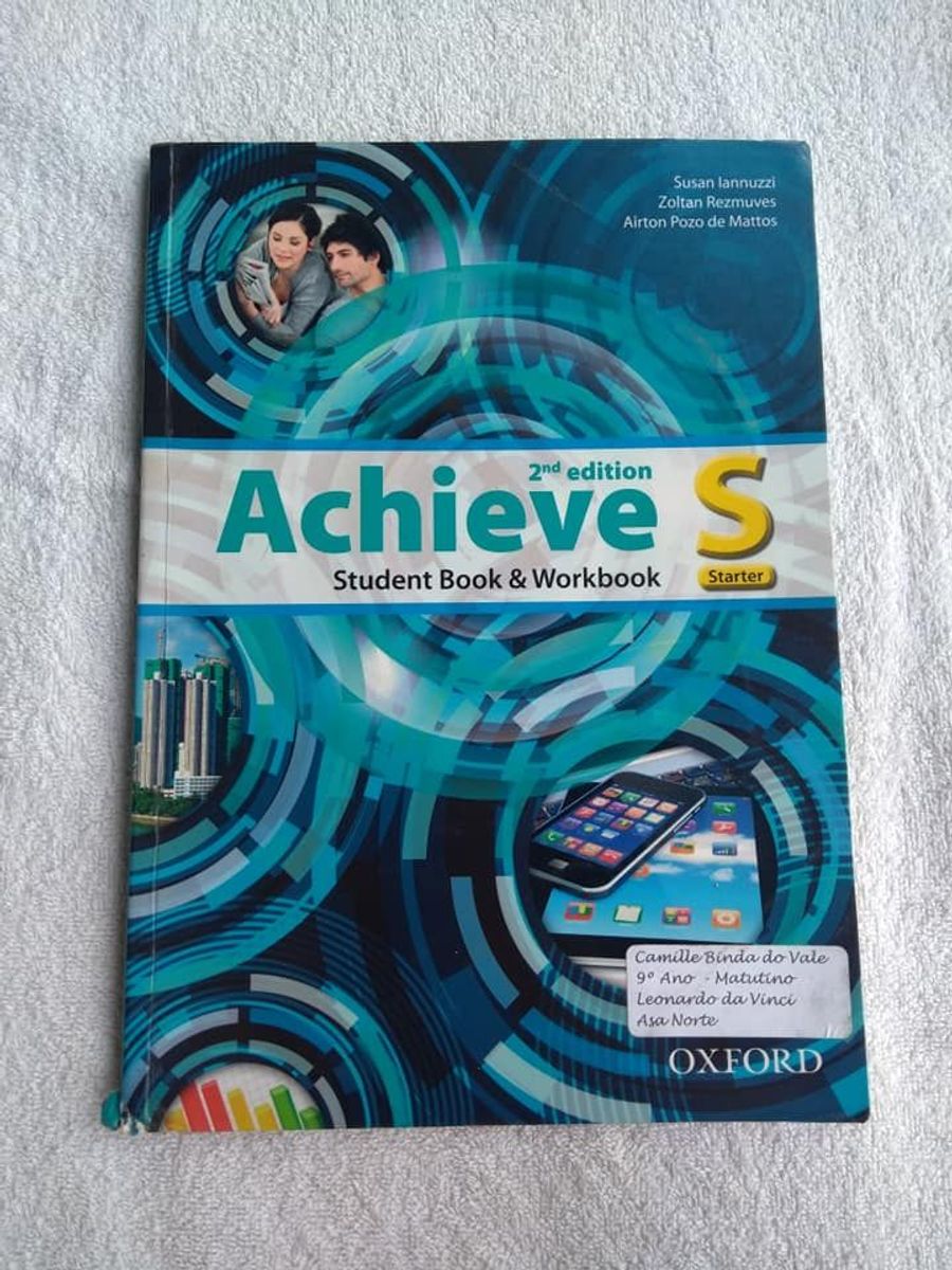 Achieve S Starter Student Workbook | Livro Oxford Usado 106894413 | enjoei