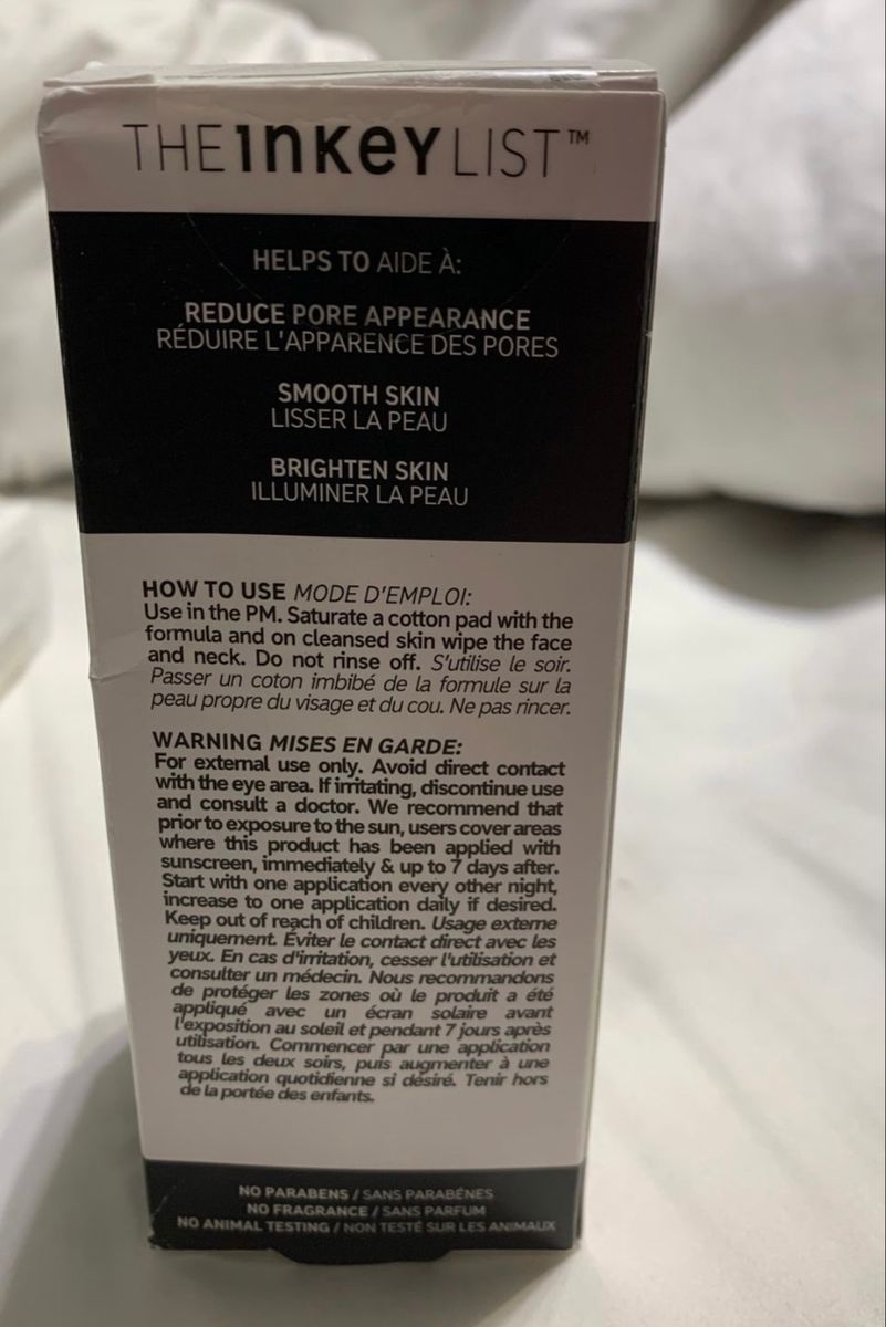 Ácido Glicólico The Inkey List | Cosmético Feminino The Inkey List ...