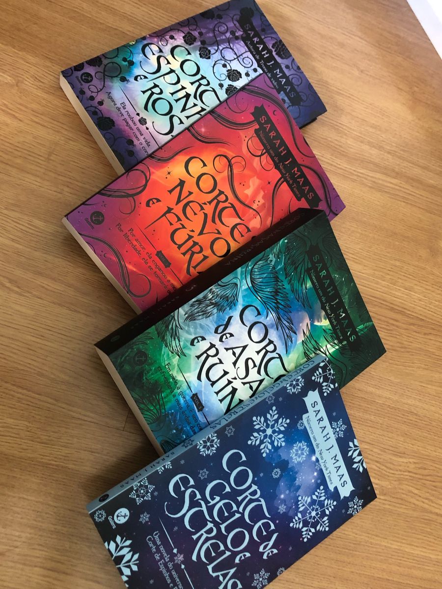 Acotar / Box 4 Livros Corte de Espinhos e Rosas | Livro Usado 70055150 ...