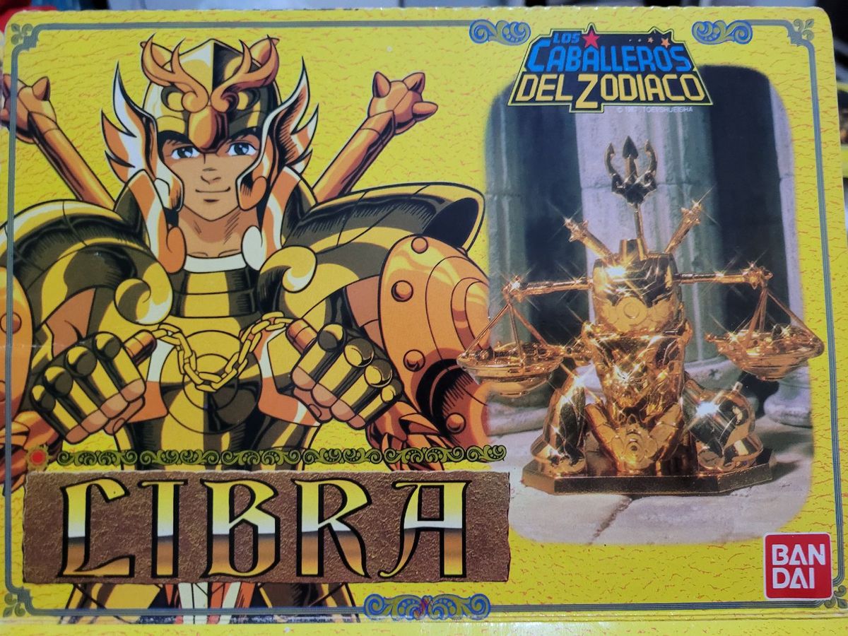 Action Figure Antiga Cavaleiro Dos Zodíaco : Libra | Brinquedo Bandai ...