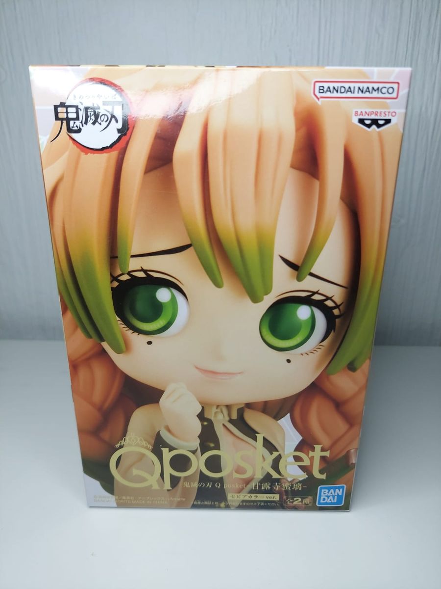 Action Figure Bandai Demon Slayer Mitsuri Kanroji Qposket Ver. B Vol. 2 Original Banpresto ...