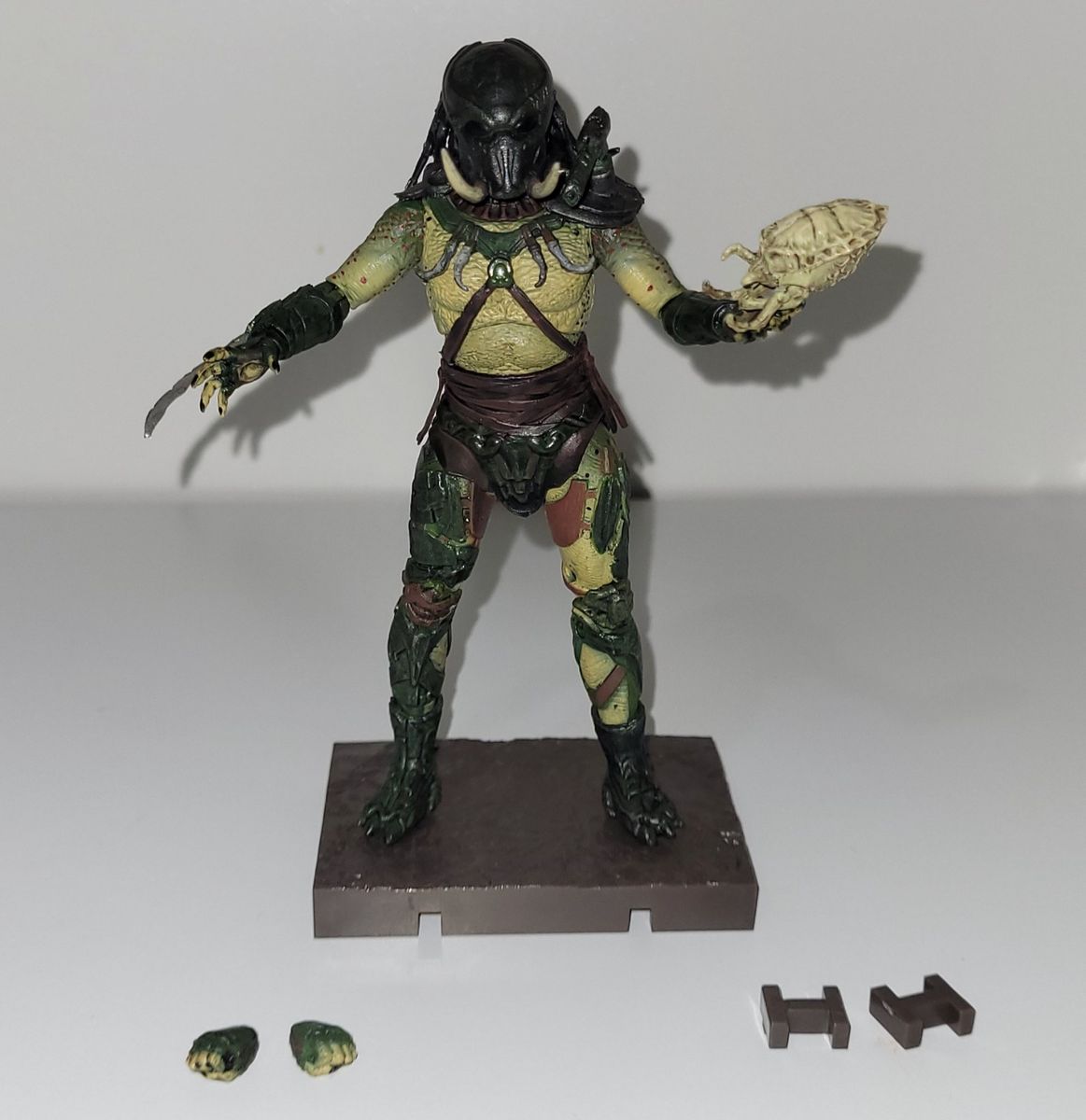 Action Figure Boneco Predator Tracker Hiya Toys Predador 12cm ...