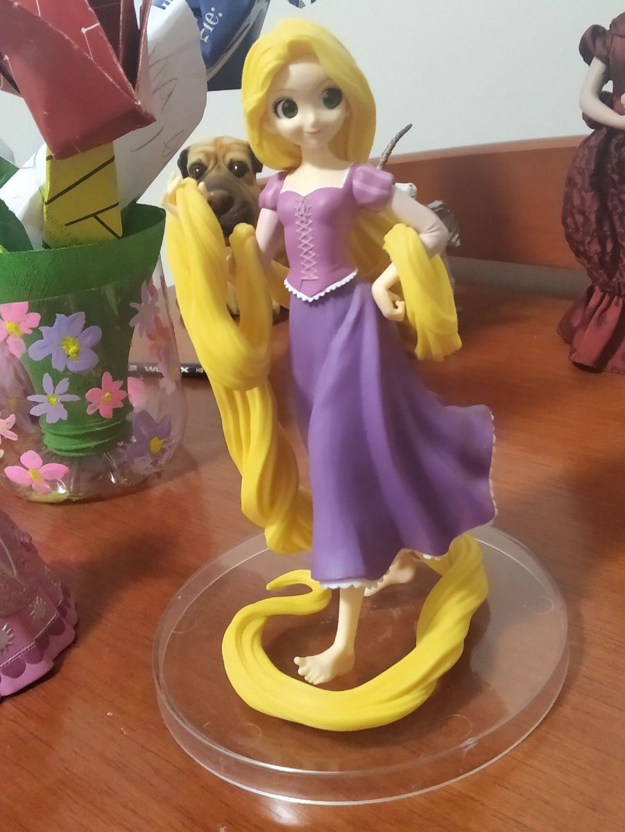 Action Figure Disney Rapunzel da Bandai | Brinquedo Bandai Usado ...