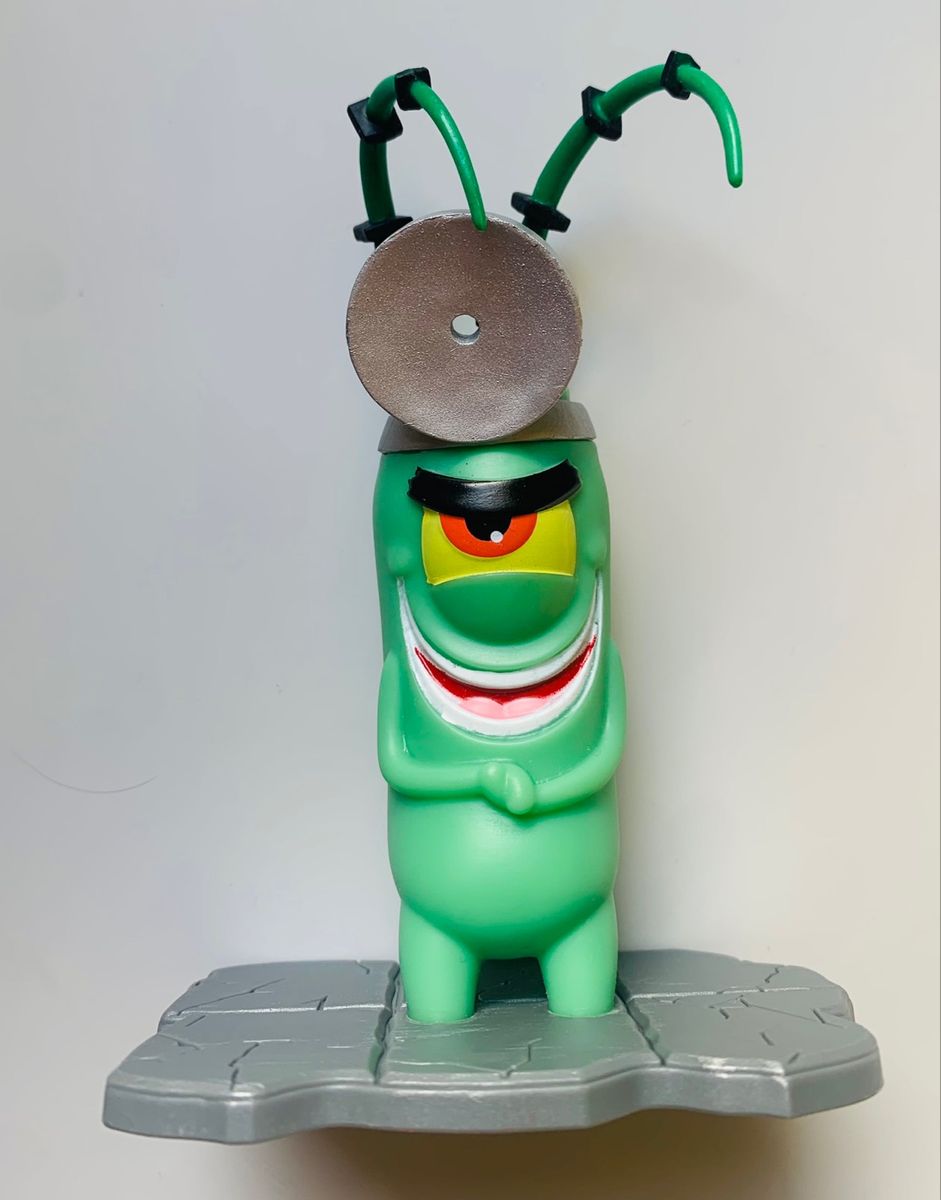 Action Figure Dr Plankton Bob Esponja | Cacareco Funko Usado 82052101 ...