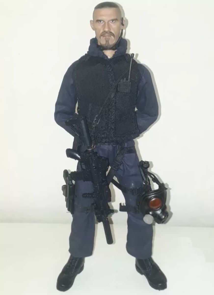 Action Figure Hot Toy 1/6 (30cm) Articulado de Um Operador do Sas ...