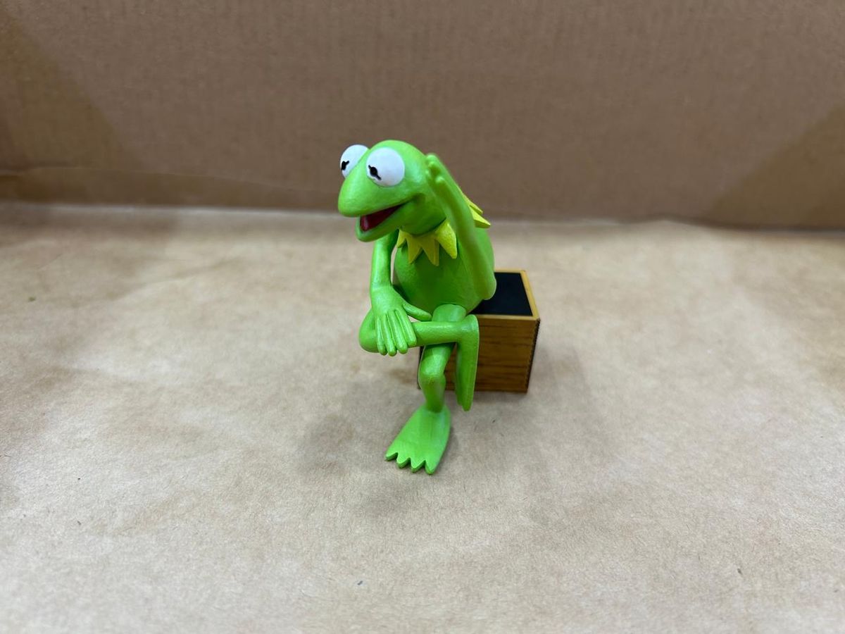 Action Figure Muppets Boneco Kermit Frog Caco Sapo | Produto Vintage e ...