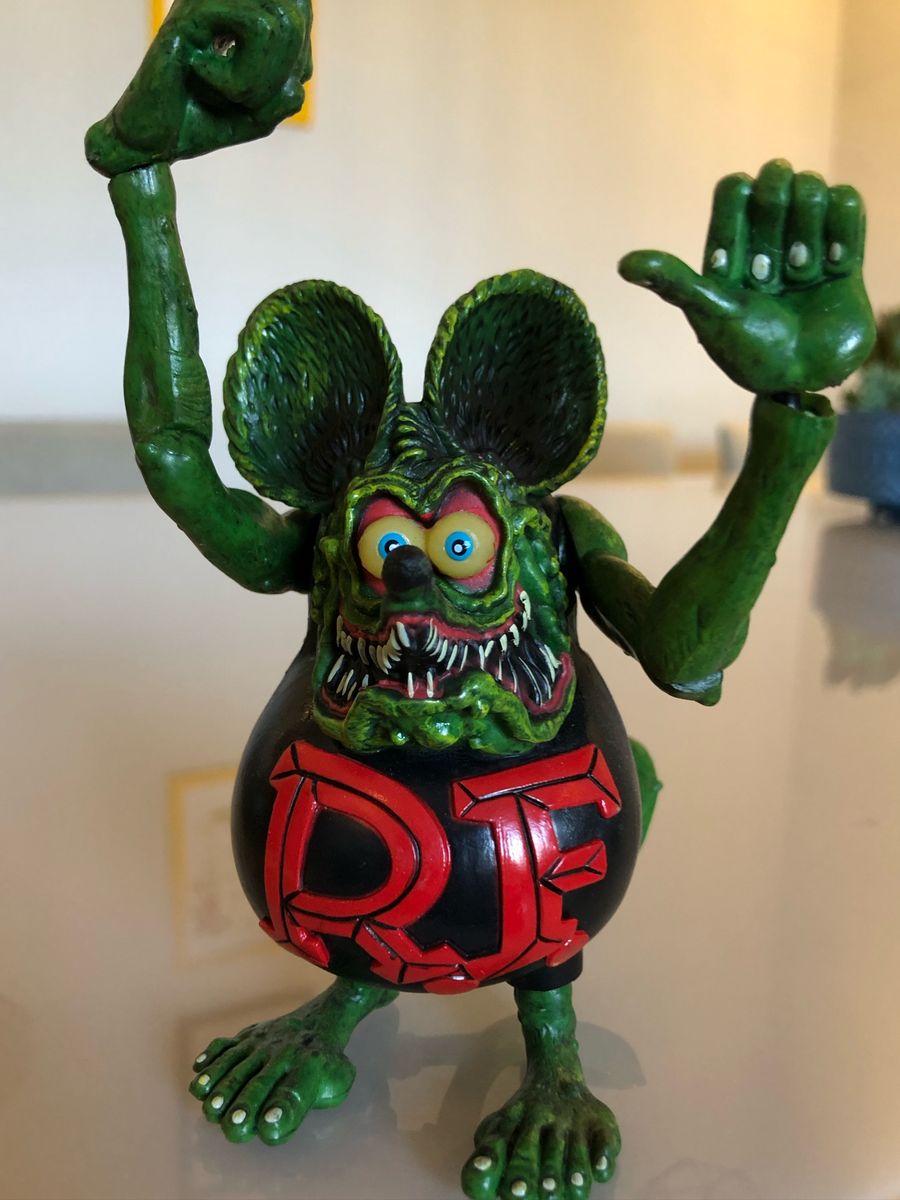 Action Figure Rat Fink Articulado | Filme e Série Rat Fink Usado ...