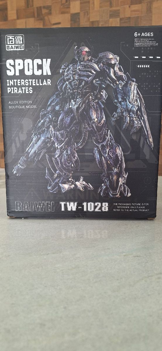 Action Figure Shockwave Transformers: Spock Interstellar Pirates 25cm ...