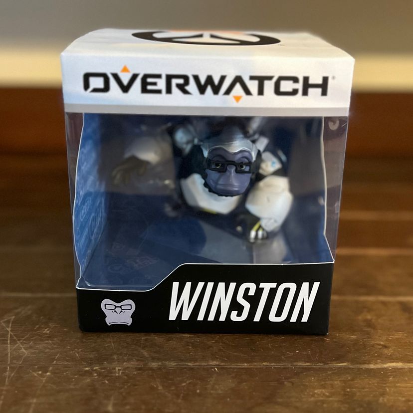 Action Figure Winston Overwatch Cute But Deadly Blizzard | Brinquedo ...