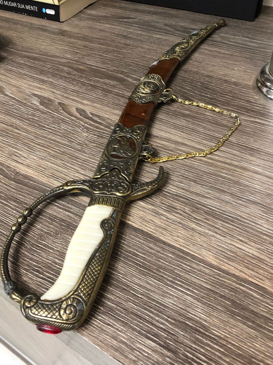Adaga Turca - Aço Stainless Steel | Item de Decoração Usado 74899608 ...