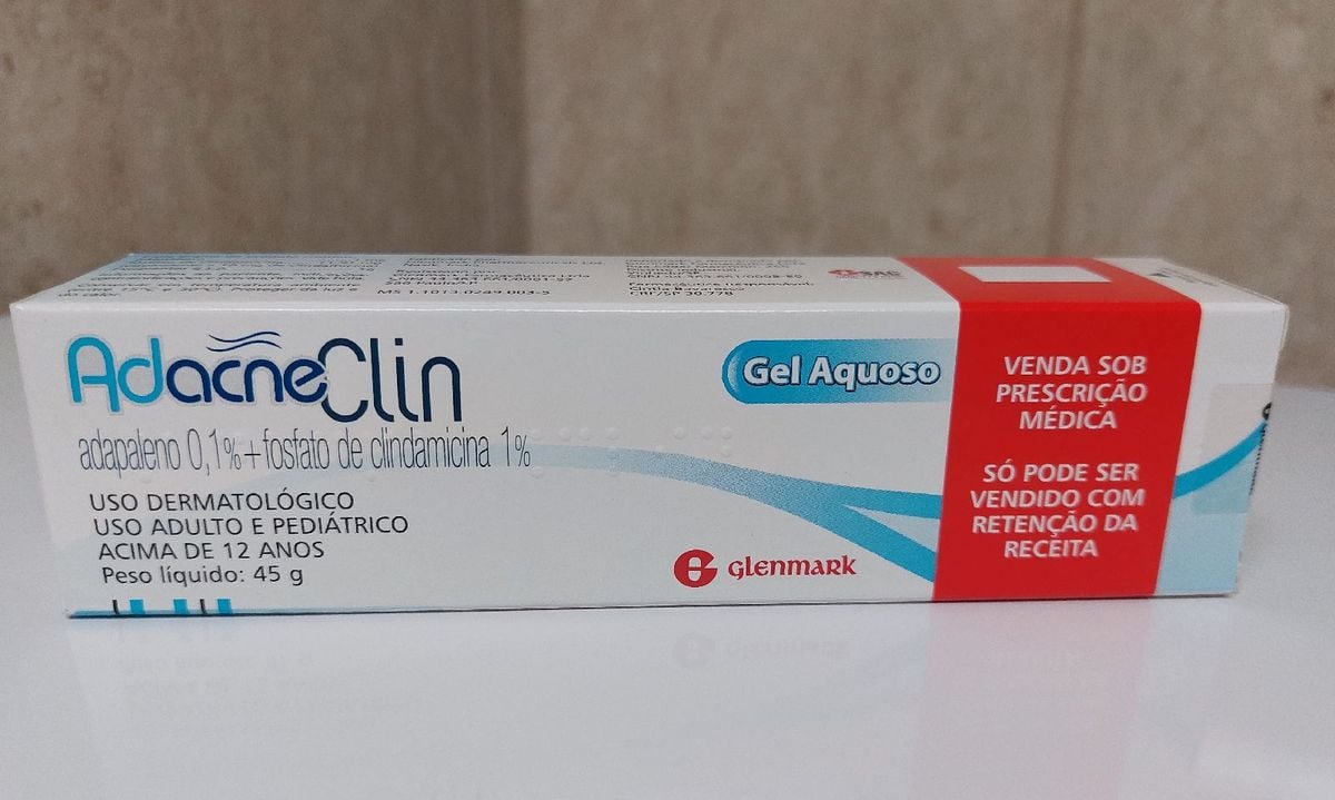 Adapaleno em Gel | Cosmético Feminino Adacne Clin Nunca Usado 76841408 ...