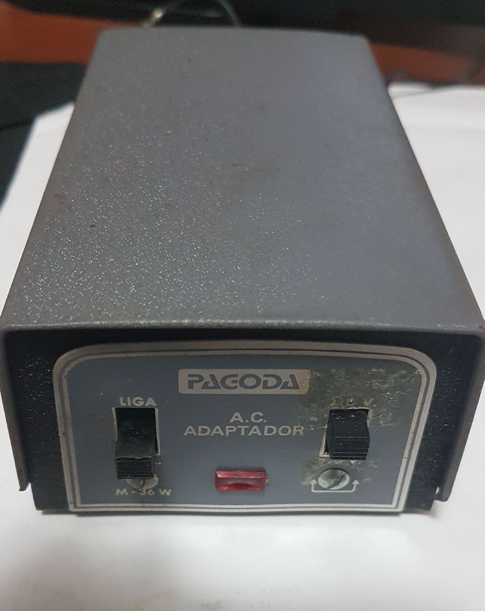 Adaptador A.c. Pagode 110/220v para Tocas Discos, Toca-fitas e Rádios ...