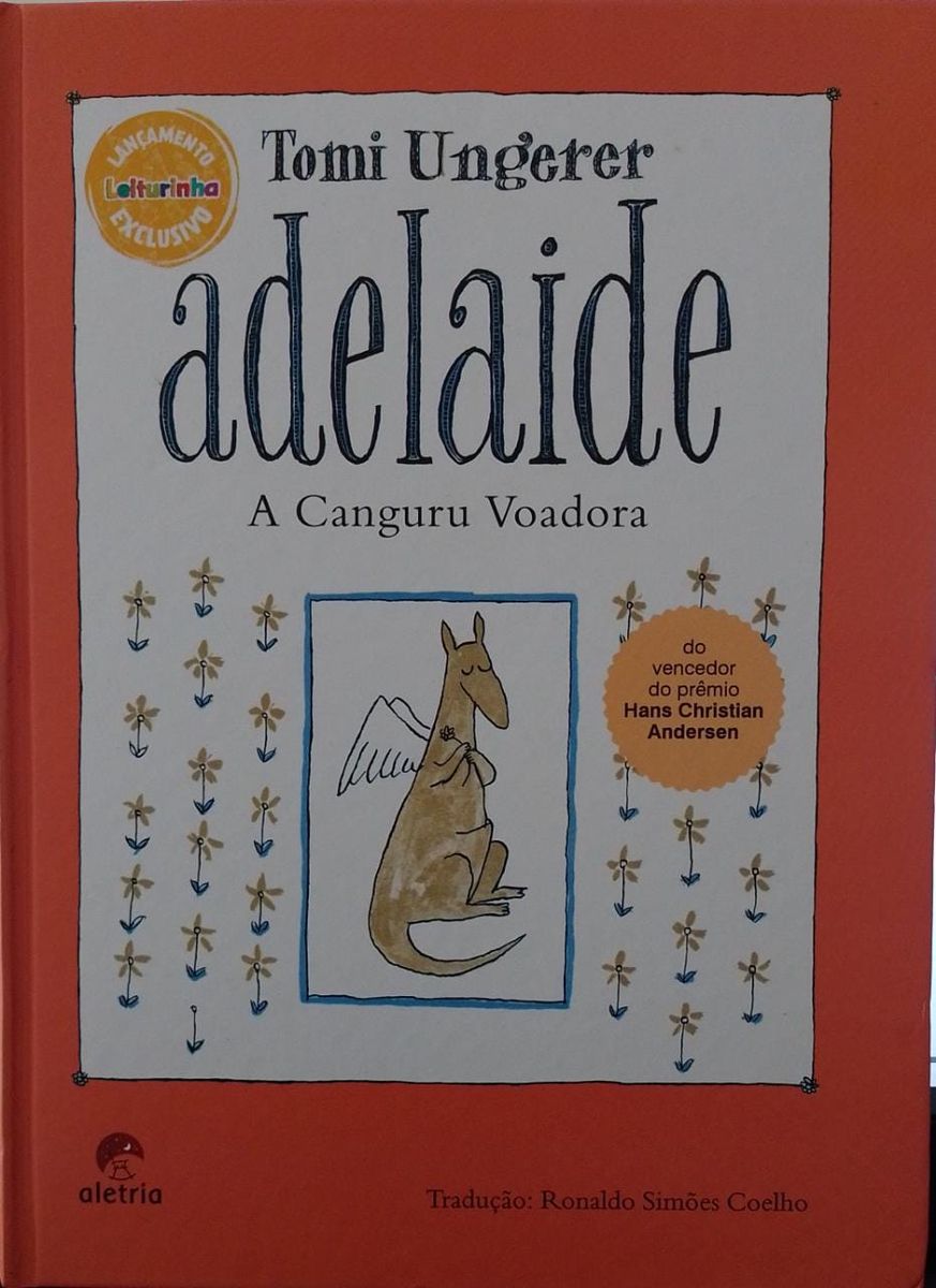 Adelaide - a Canguru Voadora | Livro Editora Aletria Usado 86222019 ...
