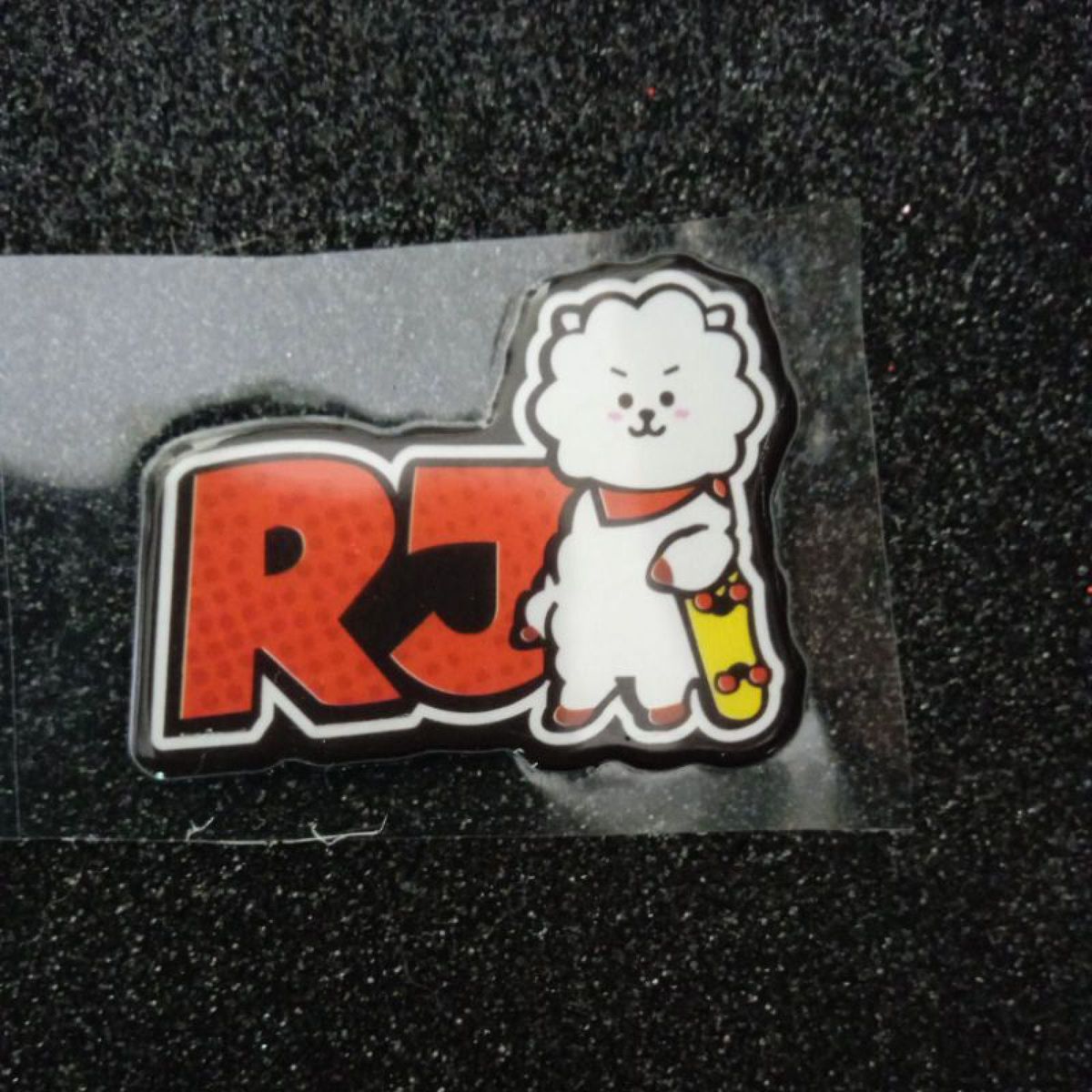 Adesivo Sticker 3d Auto Relevo Papelaria Rj Jin Seokjin Bts Bt21 Kpop ...
