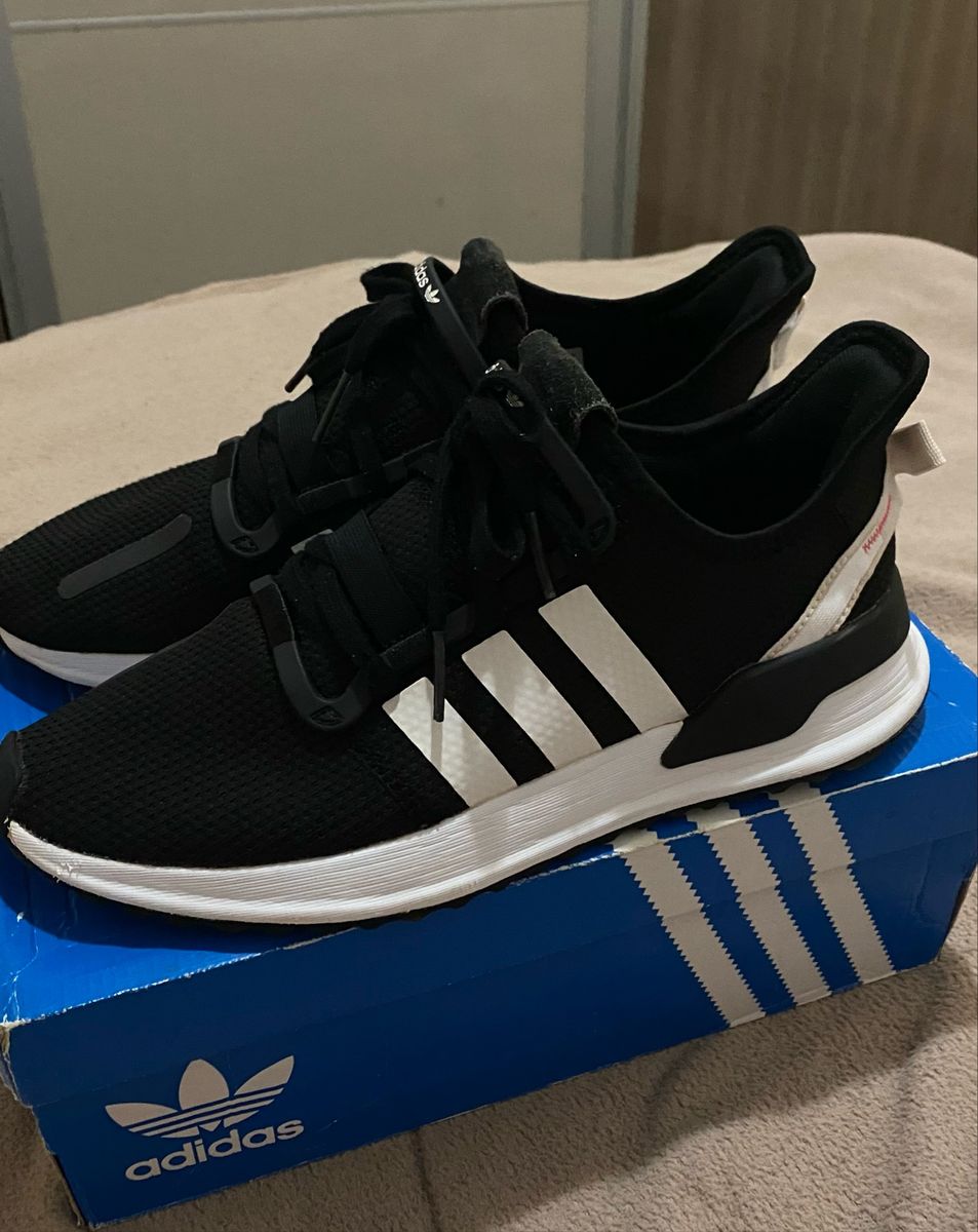 Adidas Upath Run Preto e Branco 75325360 | enjoei