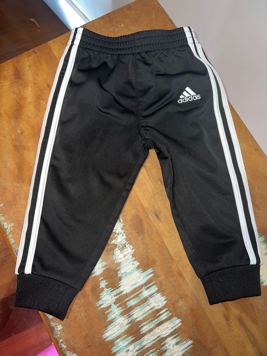 Adidas Calça 1 Ano Três Listras | Roupa Infantil para Bebê Adidas Usado ...
