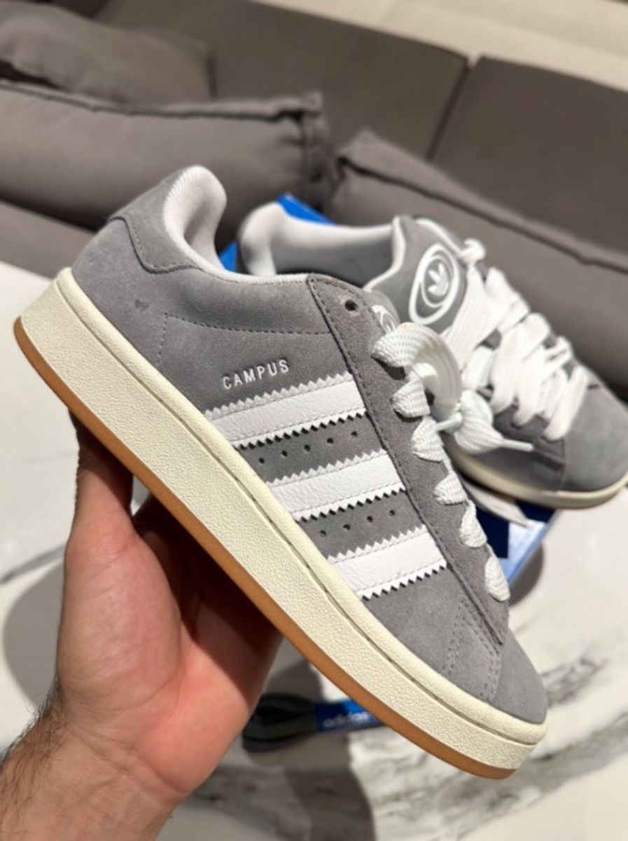 Adidas Campus 00s Cinza Feminino | Tênis Feminino Adidas Nunca Usado ...