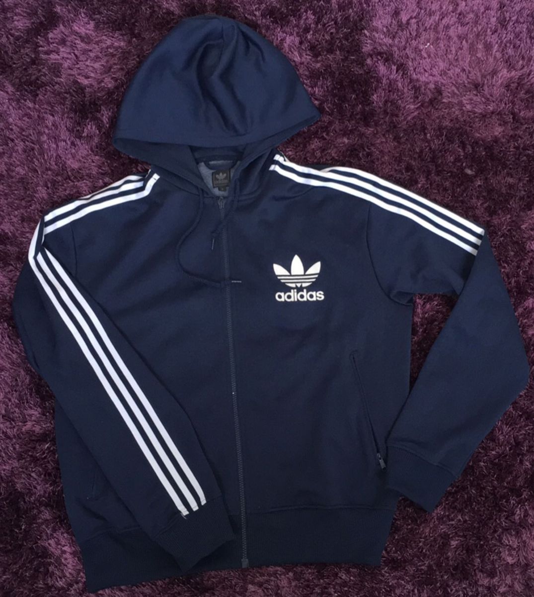 Adidas; Pra Vida Toda | Casaco Masculino Adidas Usado 20569157 | enjoei