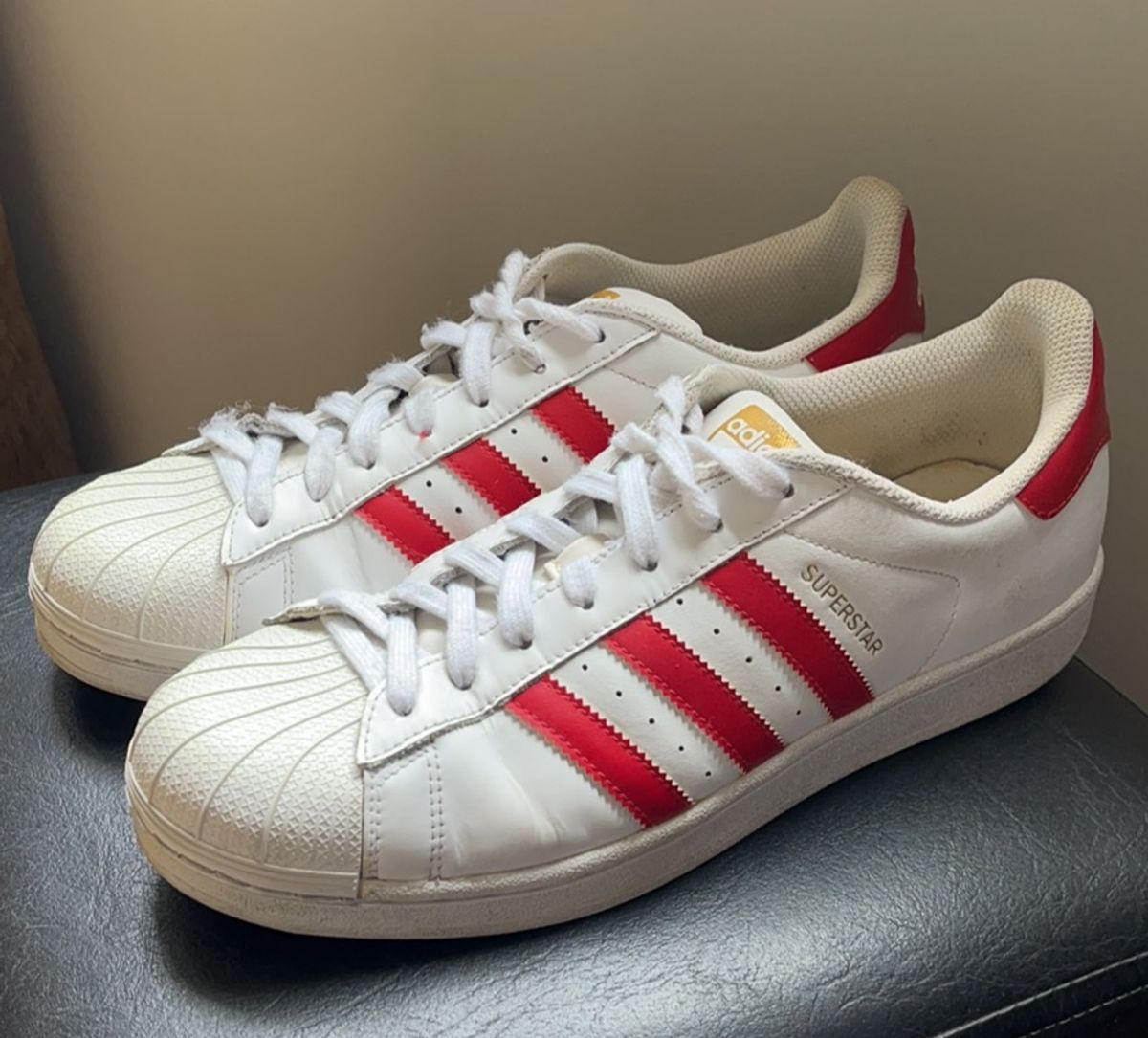 Adidas Superstar - Red (39) | Tênis Masculino Adidas Usado 74644970 ...