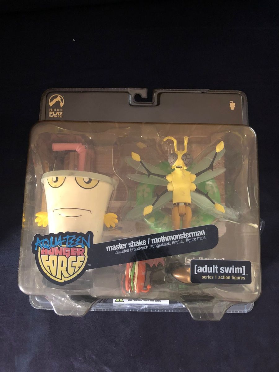 Adult Swim Aqua Teen Hunger Force Master Shake Mothmonsterman ...