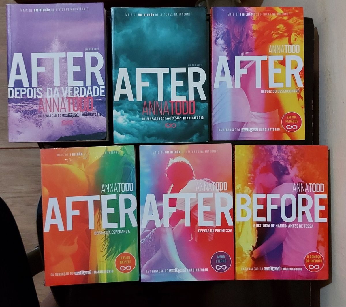 After - Anna Todd Coleção Completa | Livro Paralela Nunca Usado ...