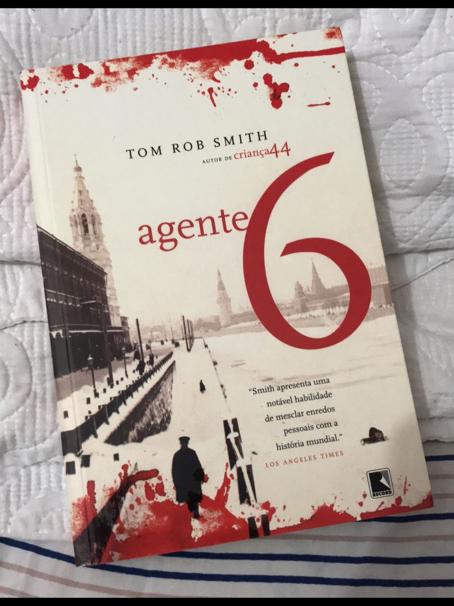 Agente 6 - Tom Rob Smith | Livro Record Nunca Usado 34589706 | enjoei