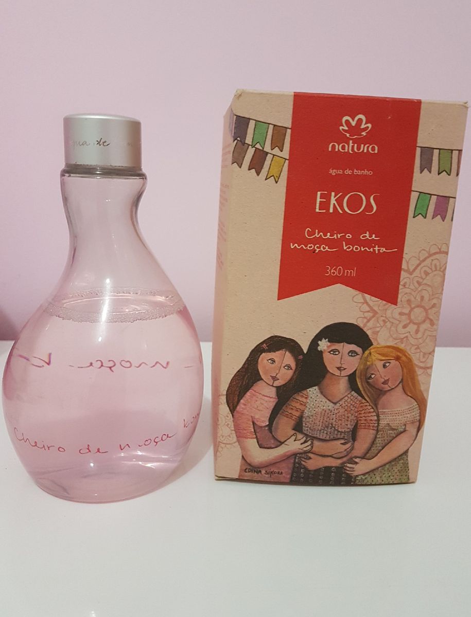 Água de Banho Cheiro de Moça | Produto Vintage e Retro Natura Usado ...