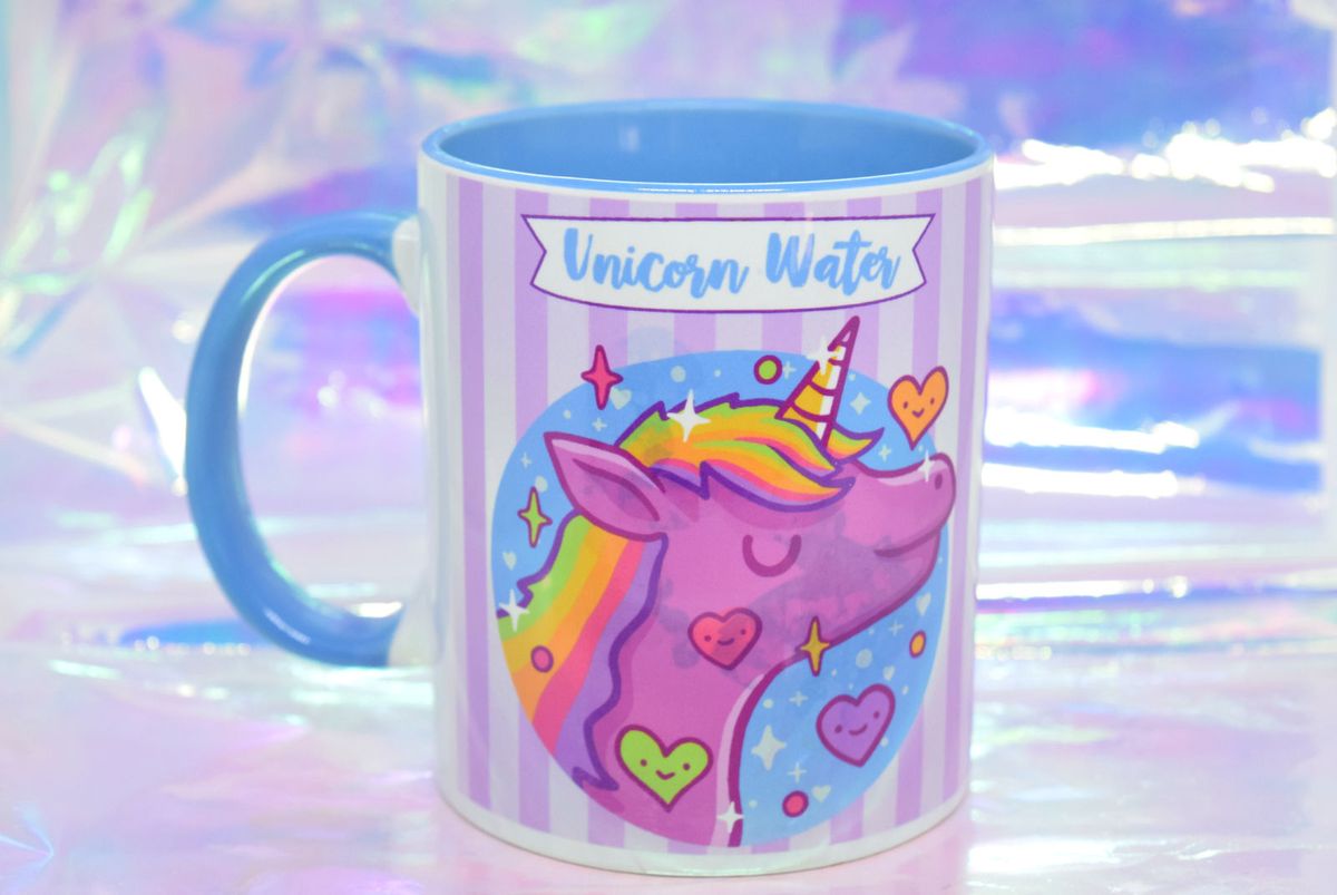 Água de Unicórnio! | Canequinha Mugme Nunca Usado 18626105 | enjoei